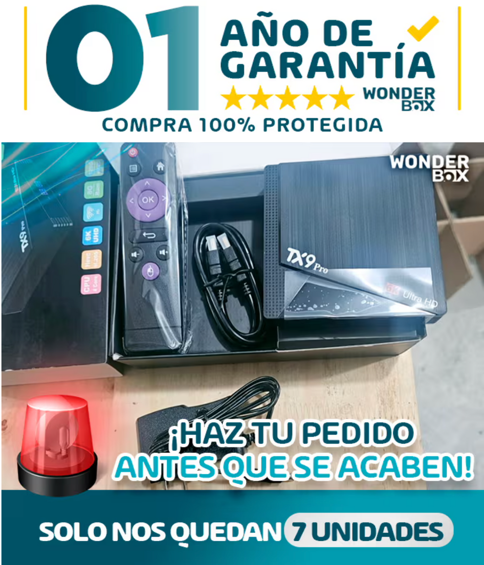 TV BOX 8K/ Incluye App Magis TV – Elephant Chile